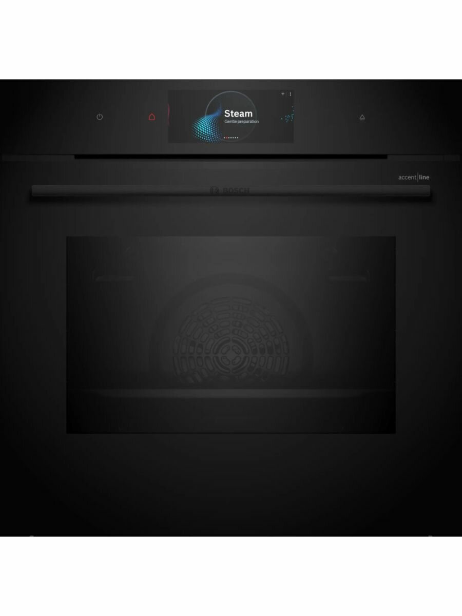 Духовой шкаф электрический Bosch HSG958DB1S, черный