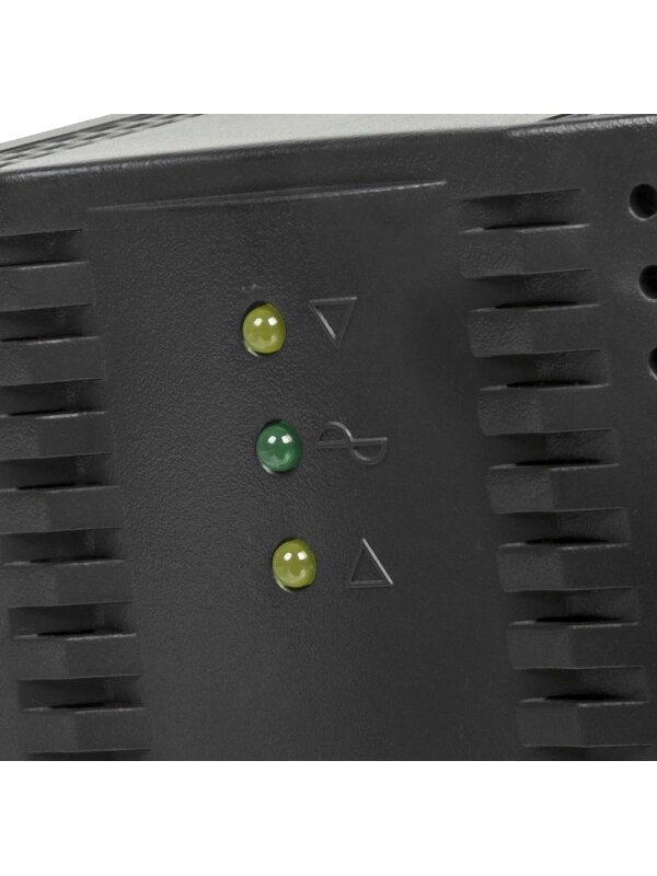 Стабилизатор напряжения Powercom TCA-1200 600Вт 1200ВА черный