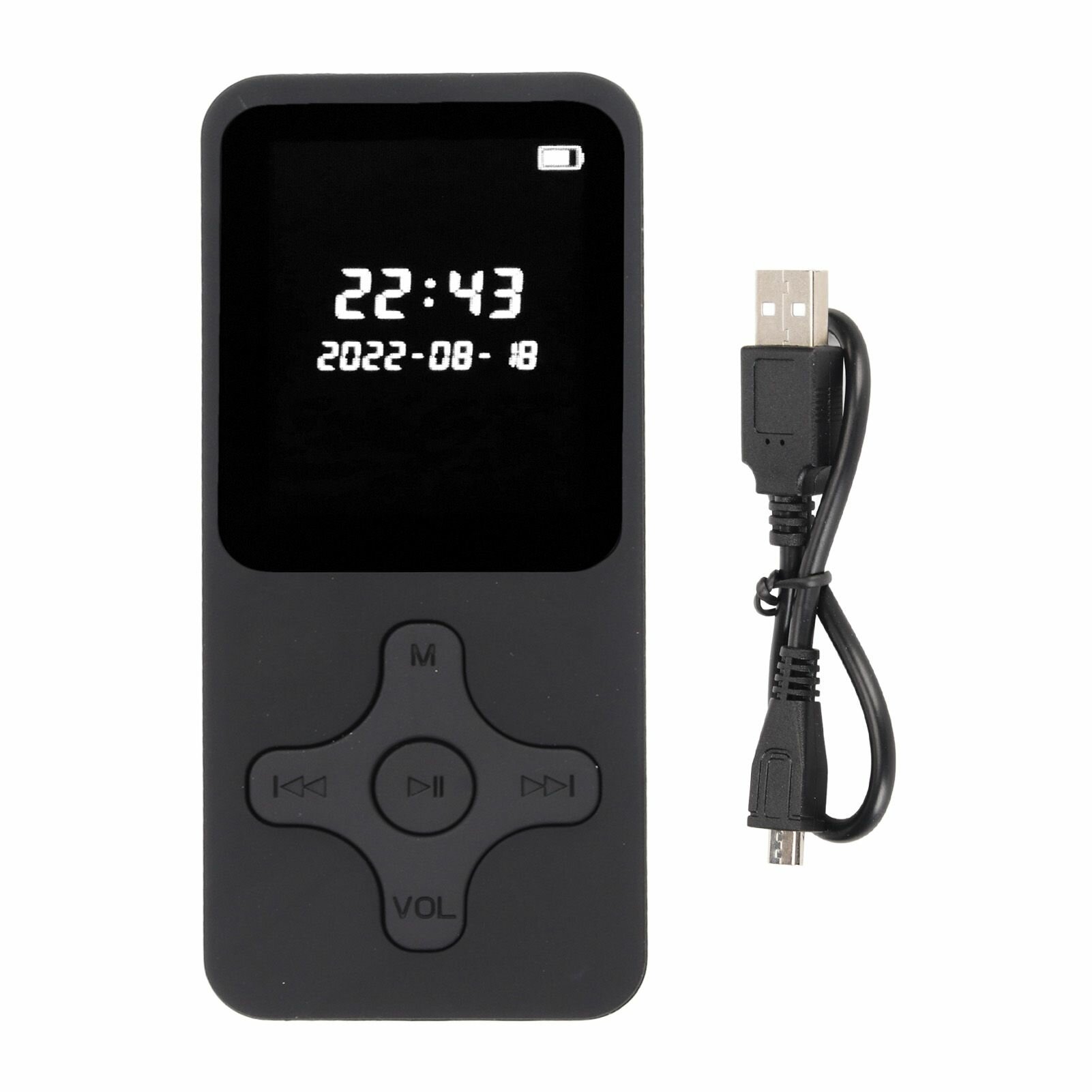 MP3-плеер 1.77, Bluetooth 5.0, FM-радио, без памяти, Hi-Fi