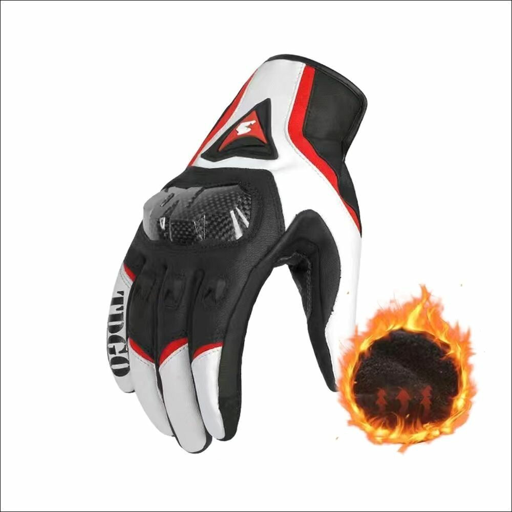 Мотоперчатки, размер: XL, цвет: белый