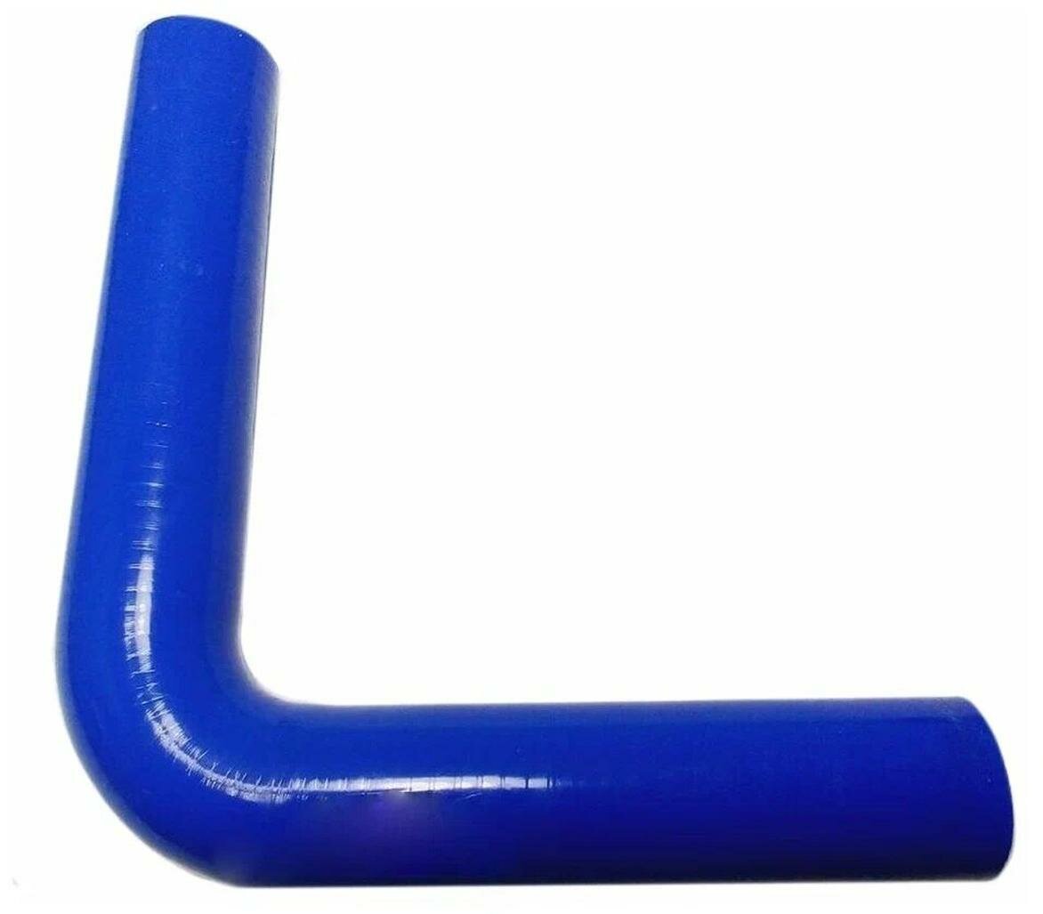 Патрубок силиконовый угловой 90, d16, L100x100, 3 нити, стенка 4 мм CARUM 90-16-100x100