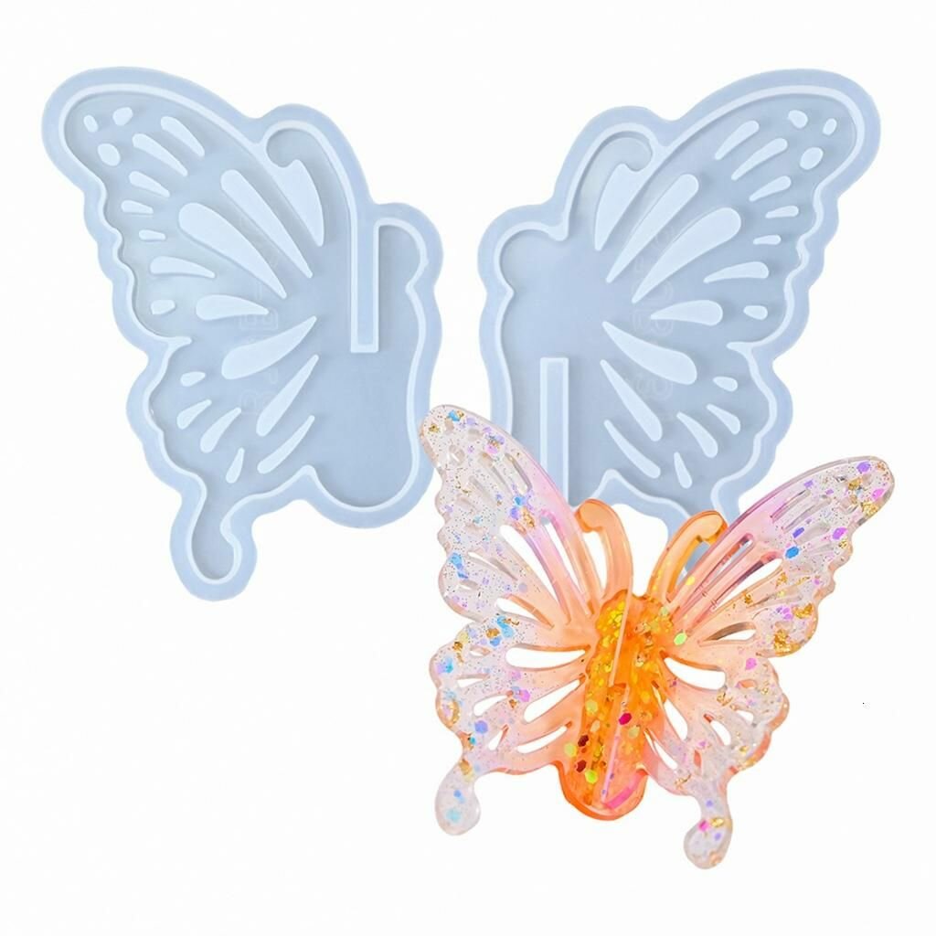 Силиконовые формы для бабочек и стрекоз для декора и подарков, - B