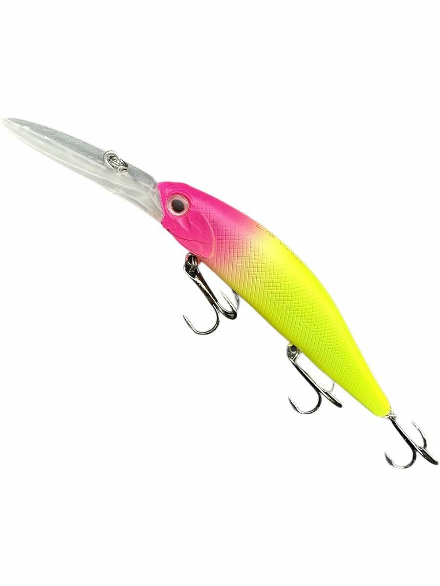 Воблер для рыбалки Ever Green LB-Roller100F на щуку, окуня, судака, берша, сома, жереха