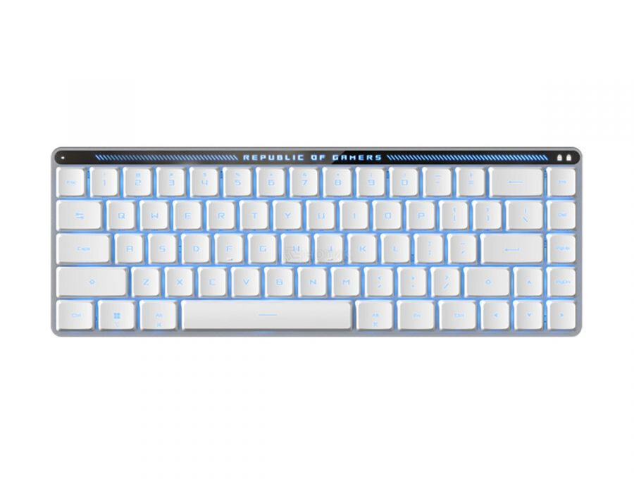 Клавиатура беспроводная ASUS ROG Falchion RX Low Profile (90MP03EC-BKRA10) механическая, RGB Per-Key подсветка, Белый