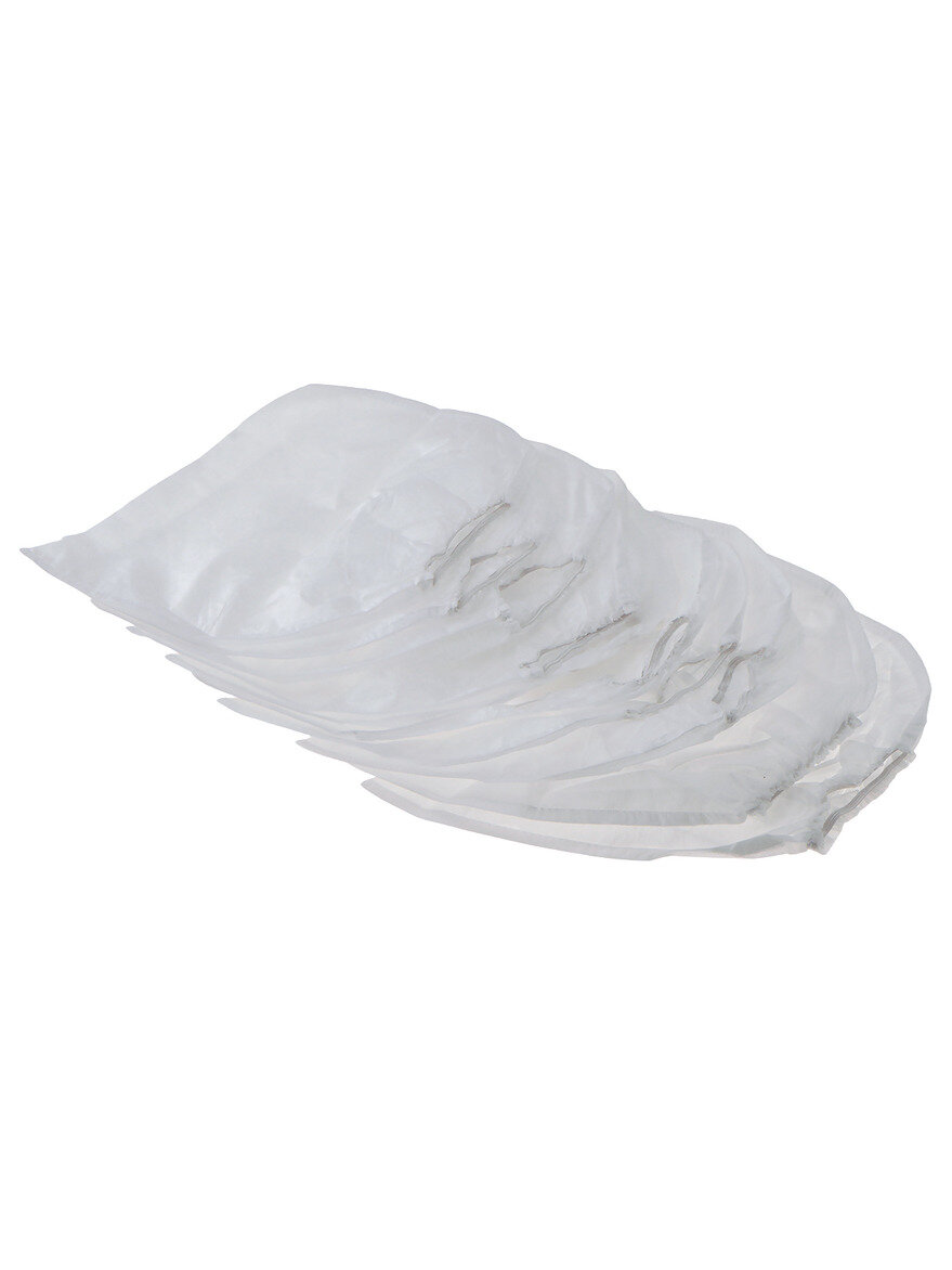 Мешки синтетические 10 шт для маникюрного пылесоса, 240*240 мм, подходит для диаметров от 80 до 140 мм