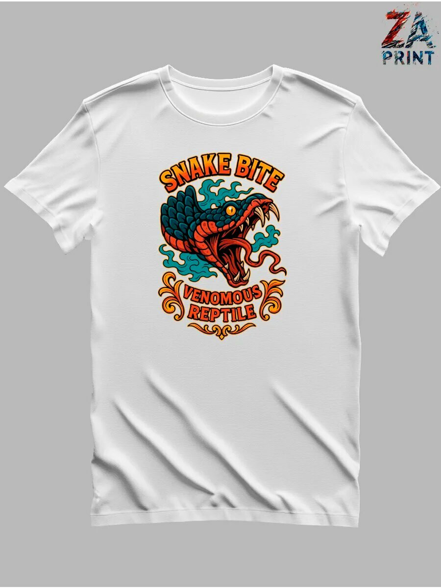Футболка змея