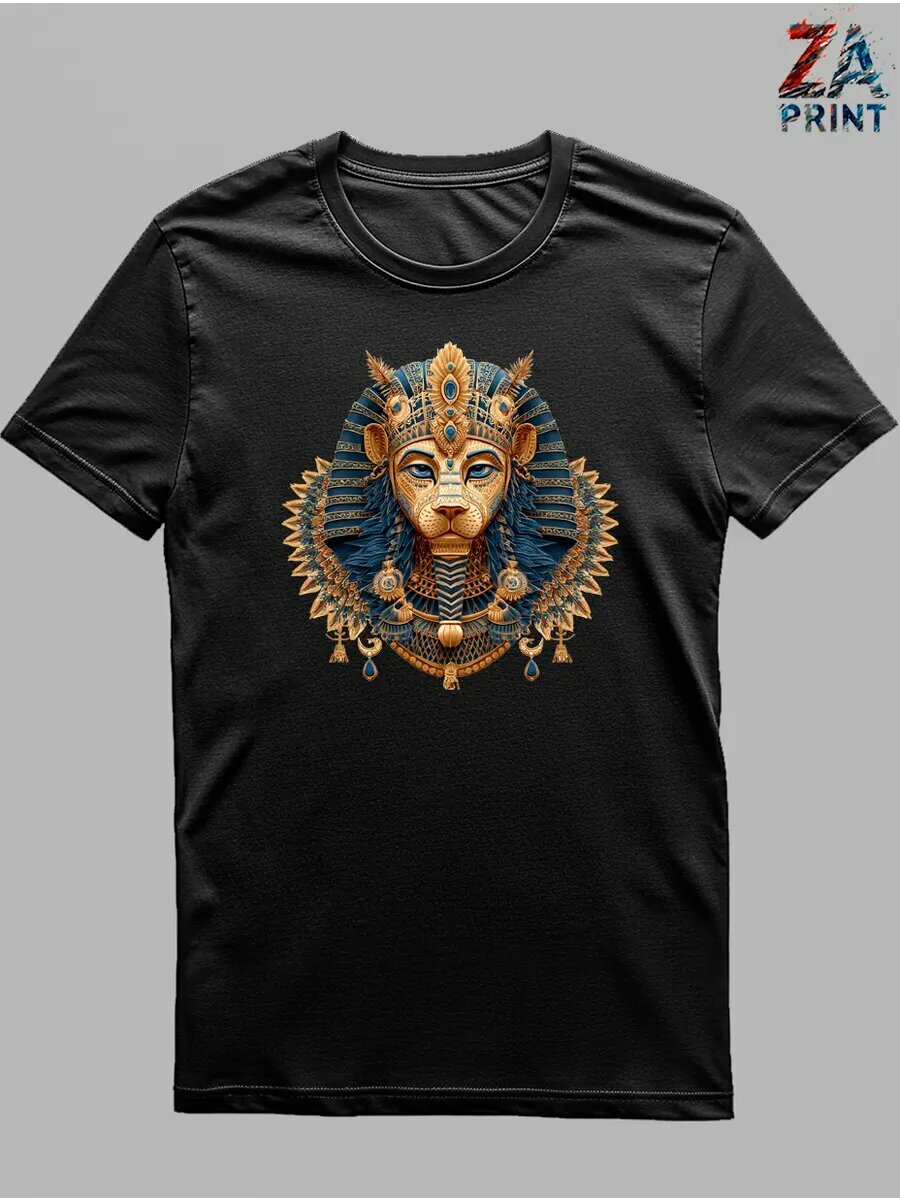 Футболка египетский лев