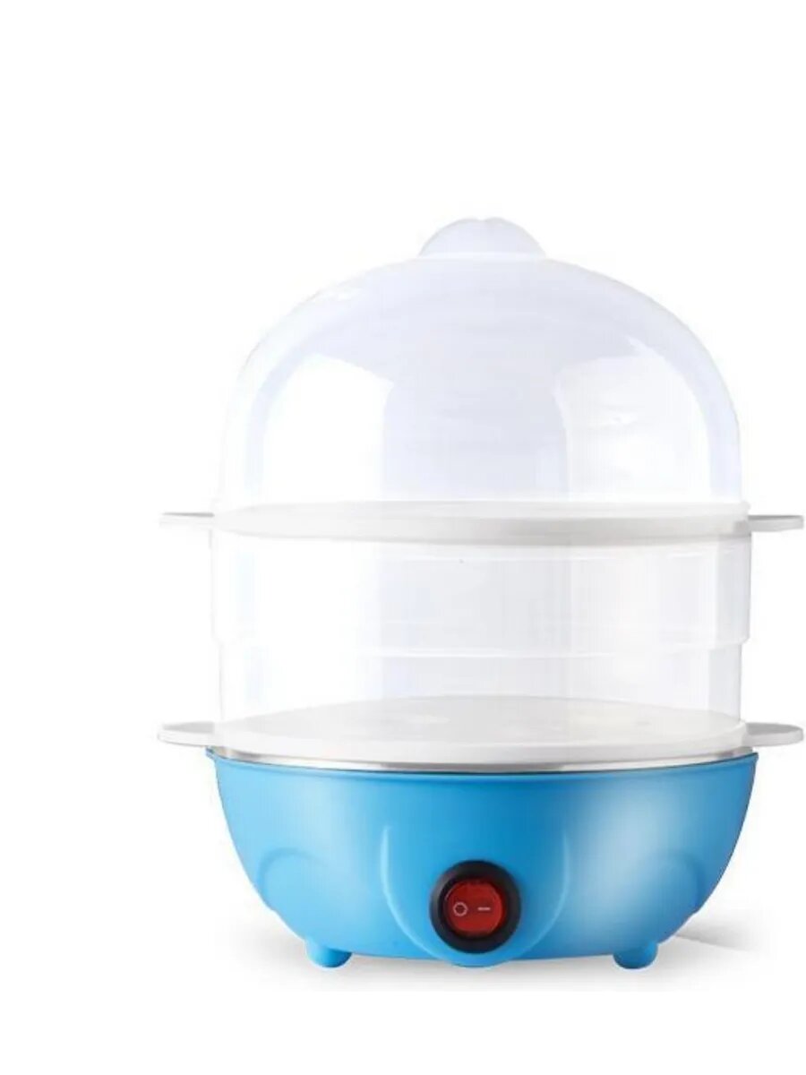 Электрическая яйцеварка-пароварка, с таймером, PP, 2 яруса, количество яиц C1-C2-CO-CB до 8