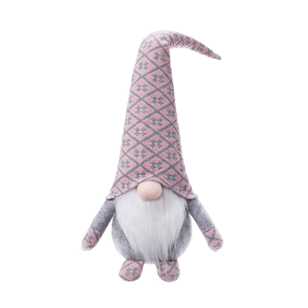 Рождественский гном без лица для куклы, шерстяной гном, эльф, украшения ручной работы, томте орнамент