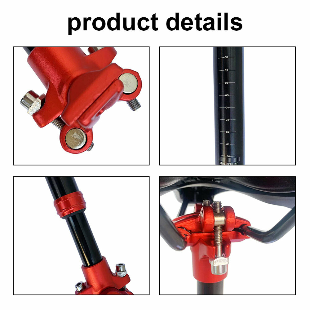 Подседельный штырь для горного велосипеда, алюминиевый сплав, демпфирующий подседельный штырь, амортизатор, подседельная труба 27,2 мм для горного шоссейного велосипеда