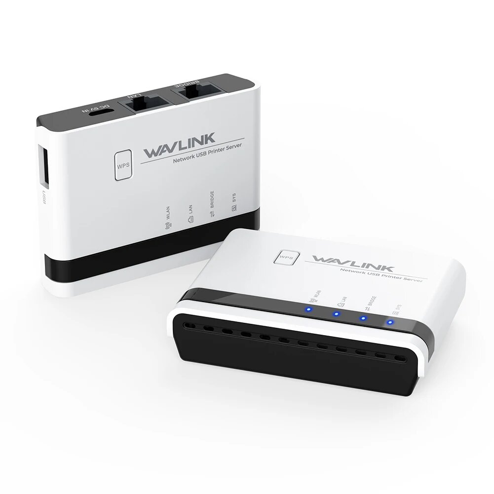 USB-принтер сервер 10/100 Мбит/с EU plug — фото 1