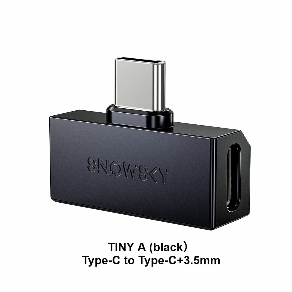 FiiO Snowsky TINY USB Адаптер ЦАП-усилителя Усилитель для наушников Type-C PEQ Tuning Hi-Res Audio DSD256 Со встроенным управлением