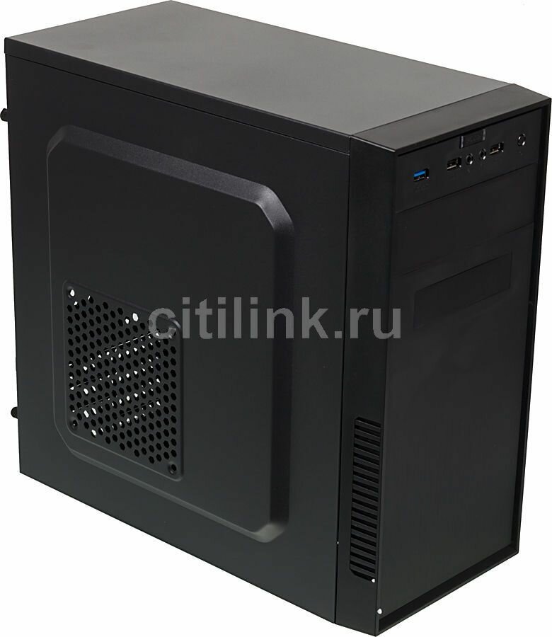 Компьютерный корпус ACCORD A-07B (acc a-07b) черный - Mini-Tower, Micro-ATX, USB 2.0, USB 3.0