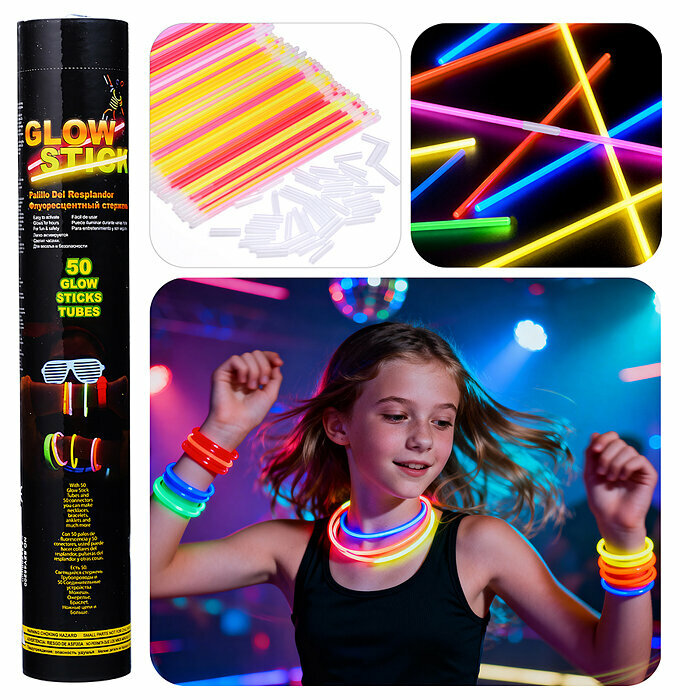 Набор палочек светящихся 00-6971 (50 шт)