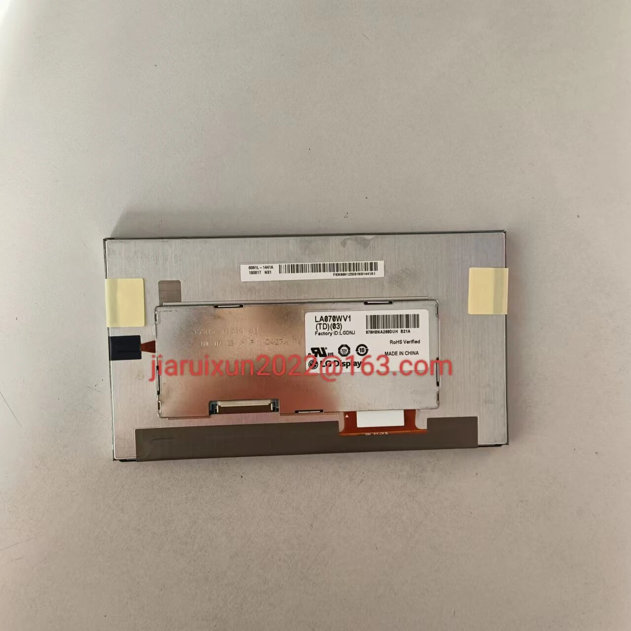 Оригинальный 7-дюймовый ЖК-дисплей LA070WV1-TD02 LA070WV1 TD02 TD03 для автомобиля Opel DVD GPS-навигация Аудио