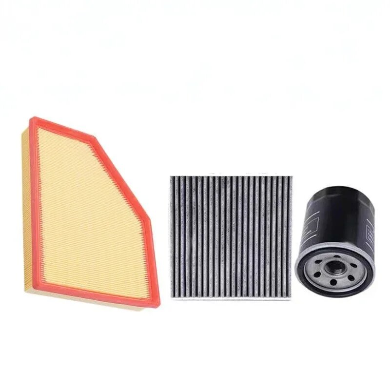Набор фильтров из 3 шт. для JAC JS6 1.5T (300T) 2021 2022 2023 SOL QX, воздухоочиститель двигателя кабины, масляный фильтр, автомобильные аксессуары 1109130U2400, 3pcs Set