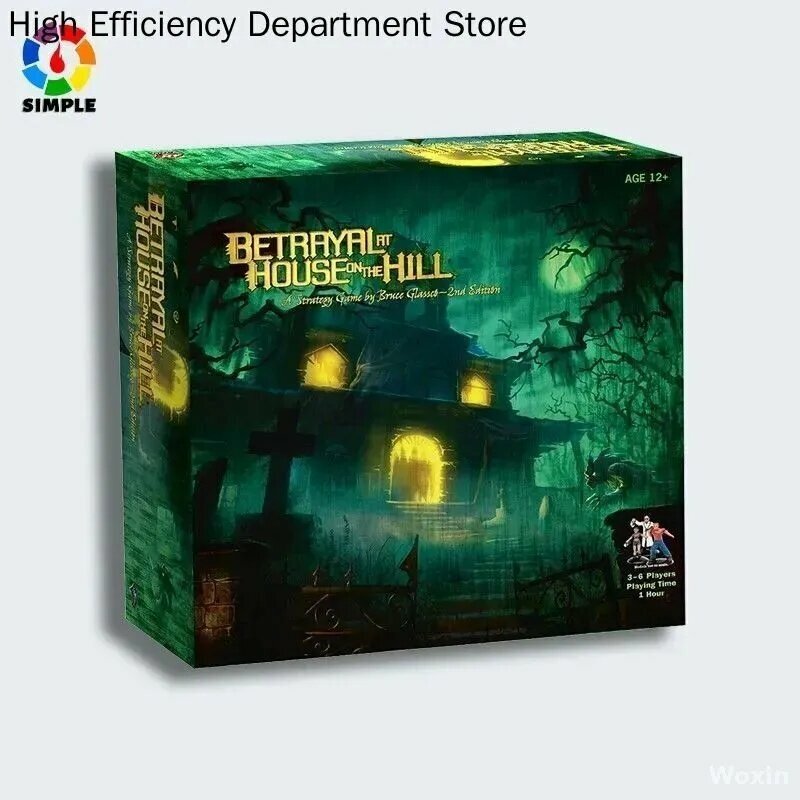 Betrayal At House On The Hill Board Game Настольная игра Предательство в доме на холме