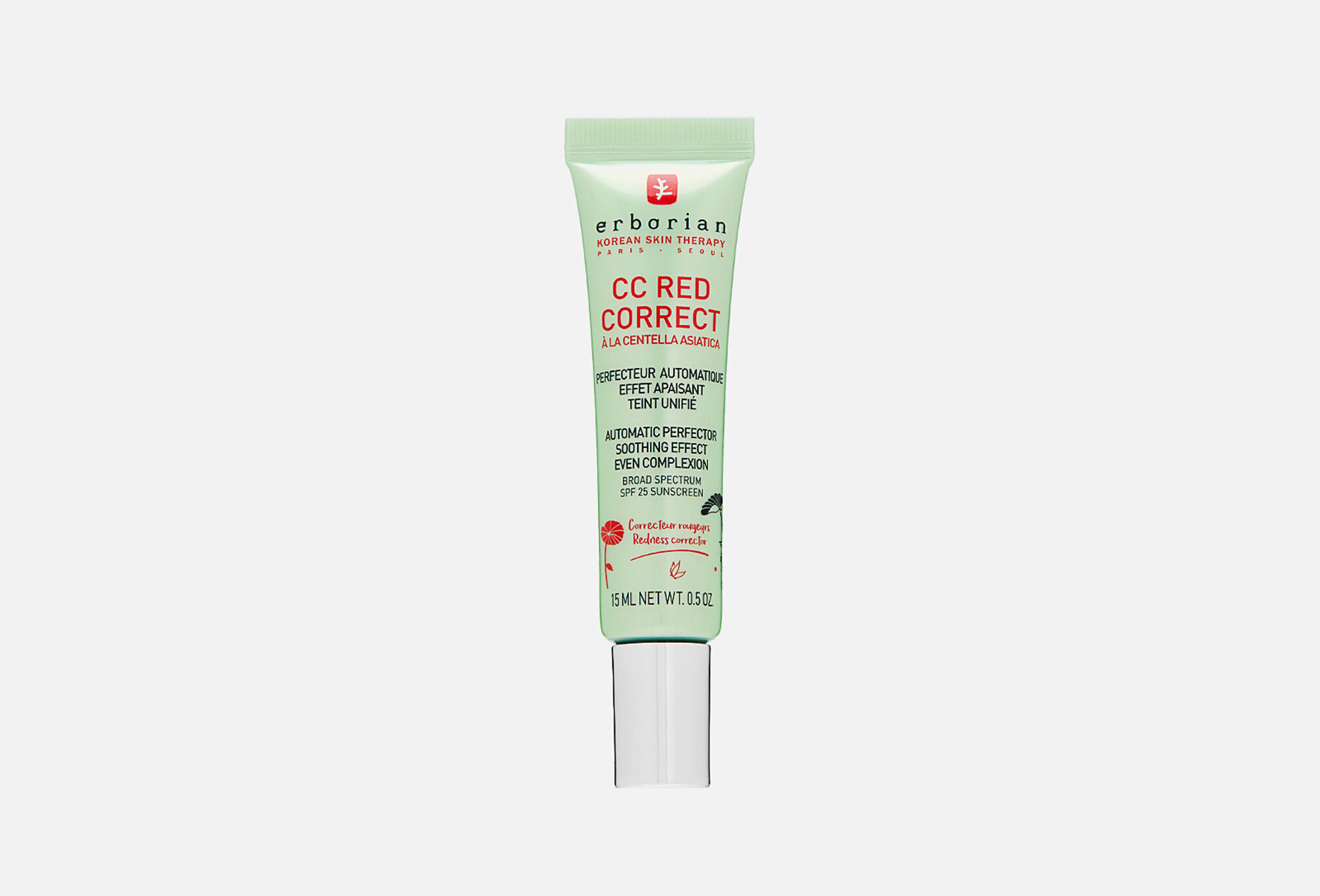 CC Крем для лица Spf 25+ ERBORIAN RED 15 мл