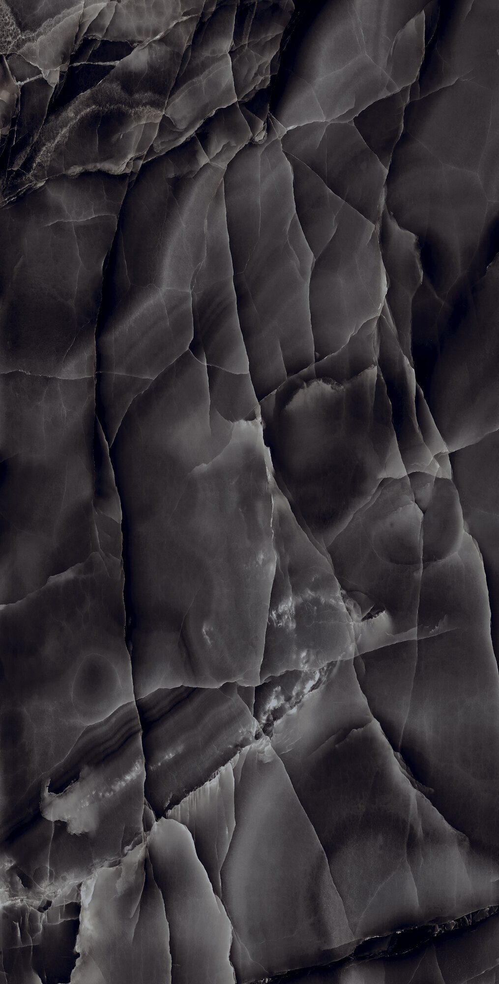 Керамогранит 1200 × 600 мм ONYX BLACK Хай Глосс (цена за 1 плитку 0,72м2)