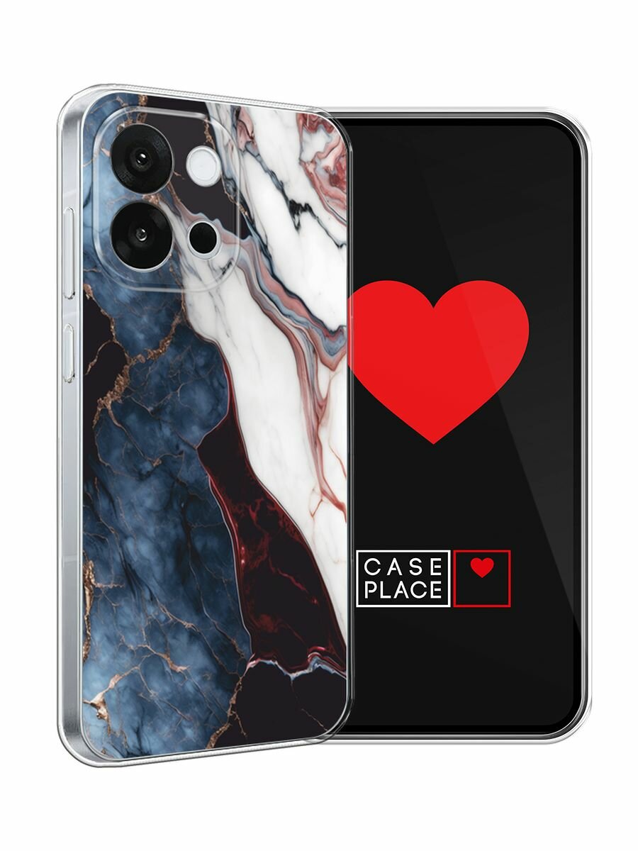 Чехол на OnePlus 13T / Ван Плас 13Т с принтом "Благородный мрамор" — фото 1