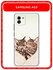 Чехол на Samsung Galaxy A03 / Самсунг Галакси А03 с принтом "Влюбленные котейки ...