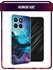 Силиконовый чехол на Honor X8c / Хонор X8c с принтом "Бирюзовое небо"