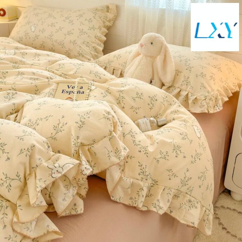 Эксклюзивный комплект постельного белья Princess 1,5 м Style 4 предмета из хлопка