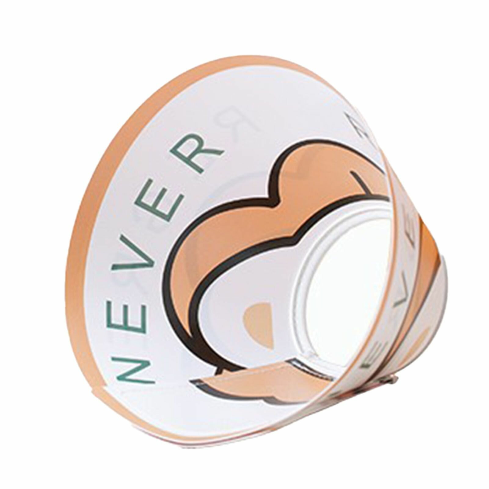 Послеоперационный конус для питомцев, белый, M