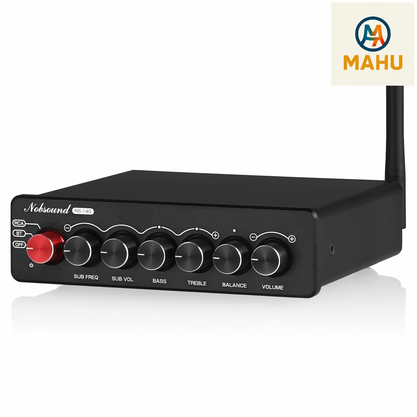 Эксклюзивный Bluetooth усилитель Douk Audio NS14G с сабвуфером обеспечивает премиальное звучание, мощность 50 Вт на канал и 100 Вт для сабвуфера по технологии TPA3116