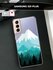 Чехол на Samsung Galaxy S21 + / Самсунг Галакси S21 Плюс с принтом "Синяя снежна...