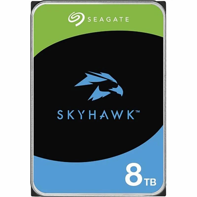 Жесткий диск Seagate SkyHawk 3.5 8TB, 7200 rpm, 256 MB, SATA (ST8000VX009)