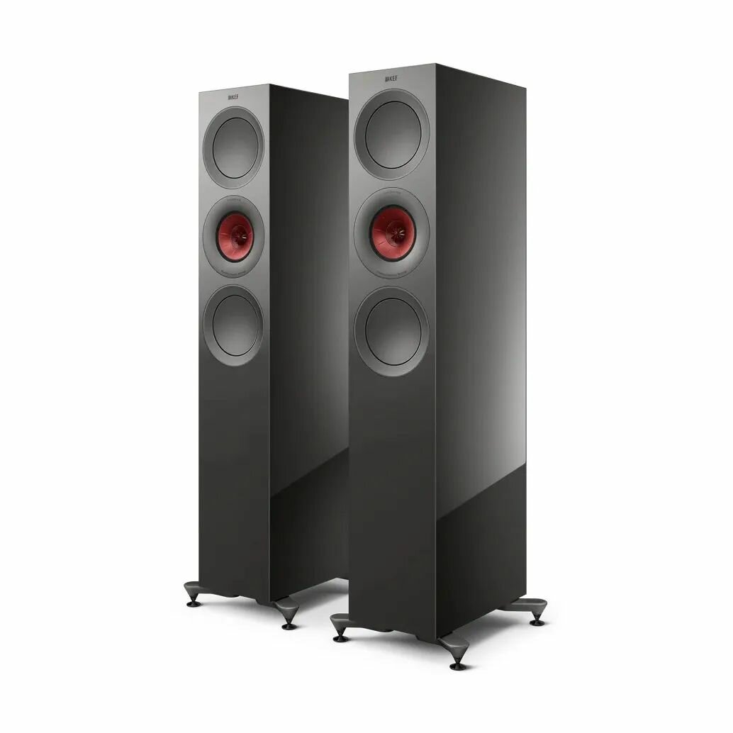 Напольная пассивная акустическая система KEF R7 Meta Titanium Gloss