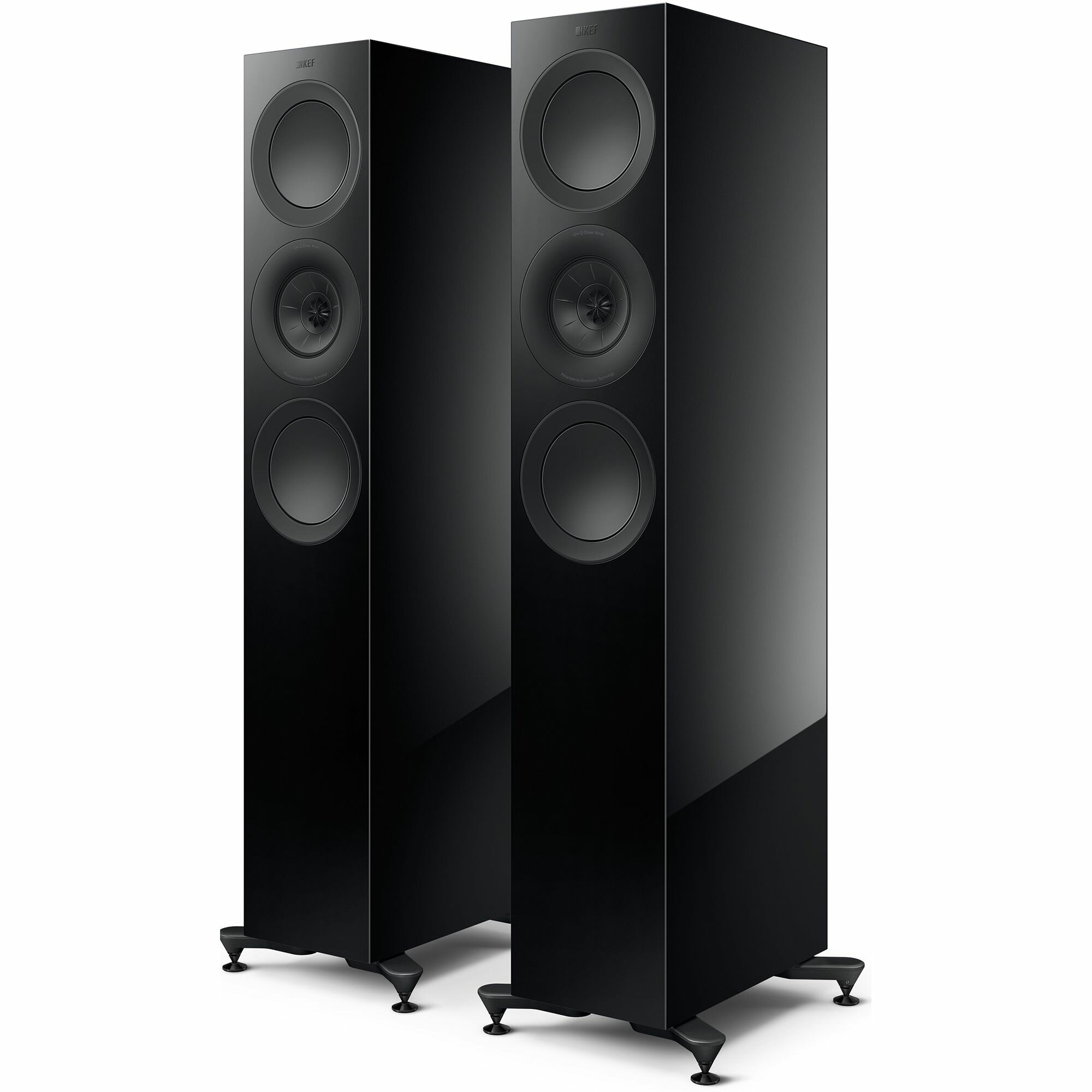 Напольная пассивная акустическая система KEF R7 Meta Black Gloss