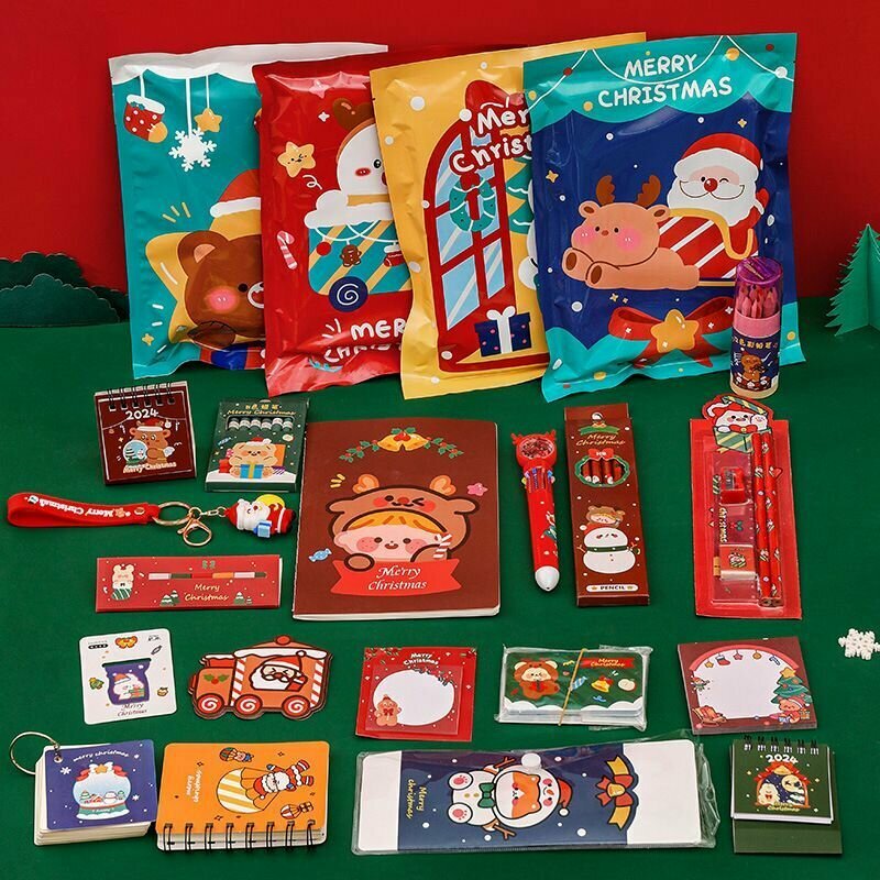 Подарочный набор канцелярских товаров Christmas Surprise Blind Box, отправленный в случайном порядке