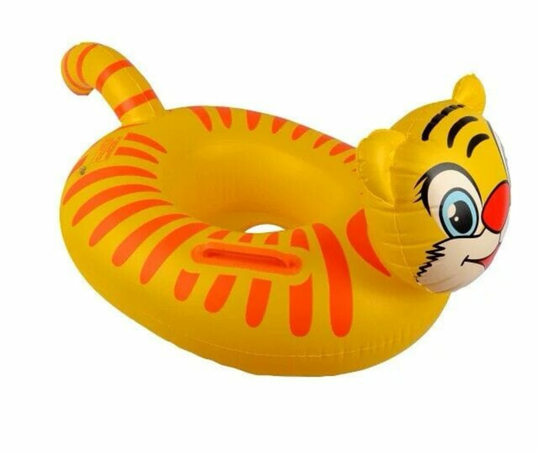 Детский круг с ножками "Желтый тигр" для детей 1-4 лет. Круг для самых маленьких