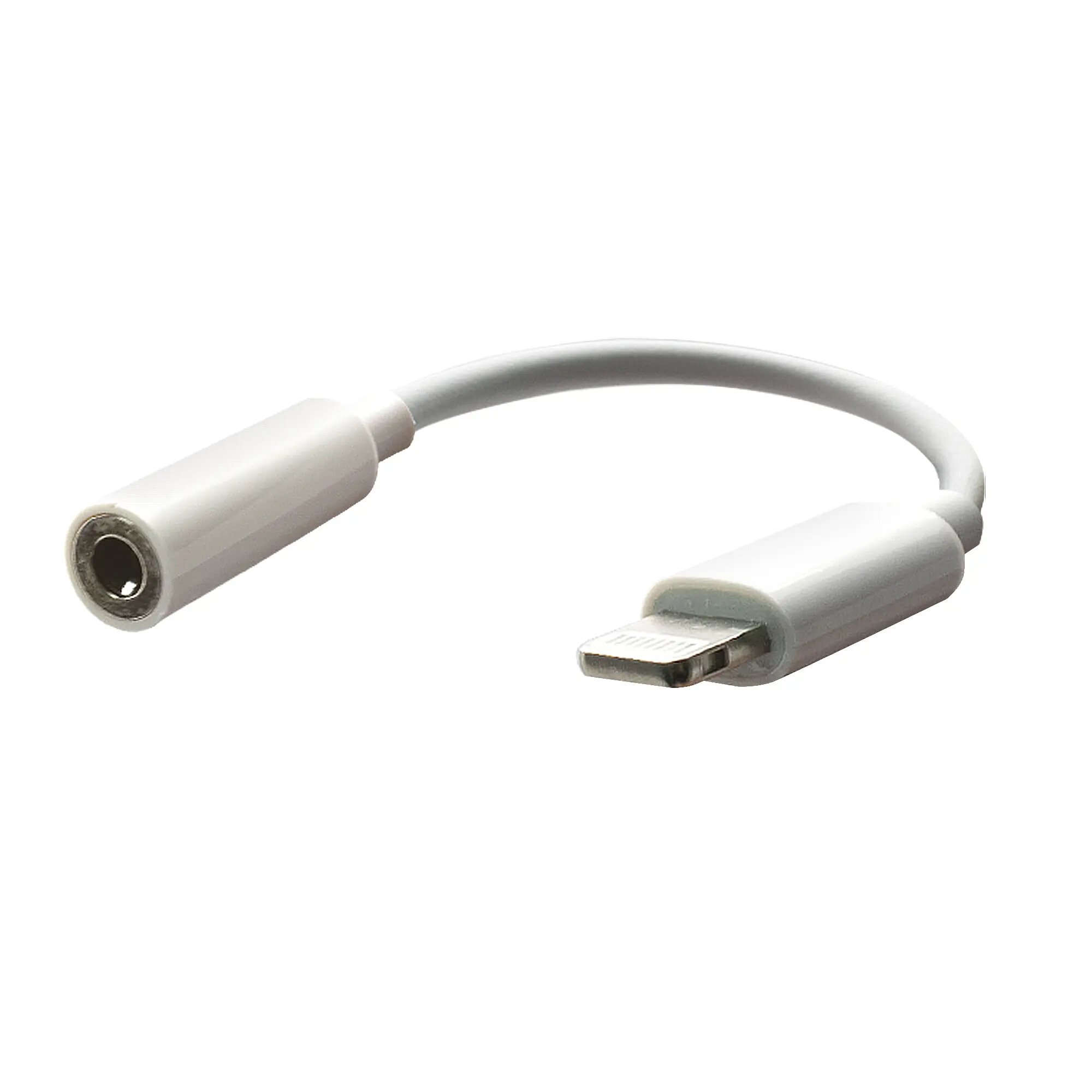 Oxion Lightning-Jack 3.5 мм адаптер 0.1 м белый цвет совместимость с Apple-устройствами