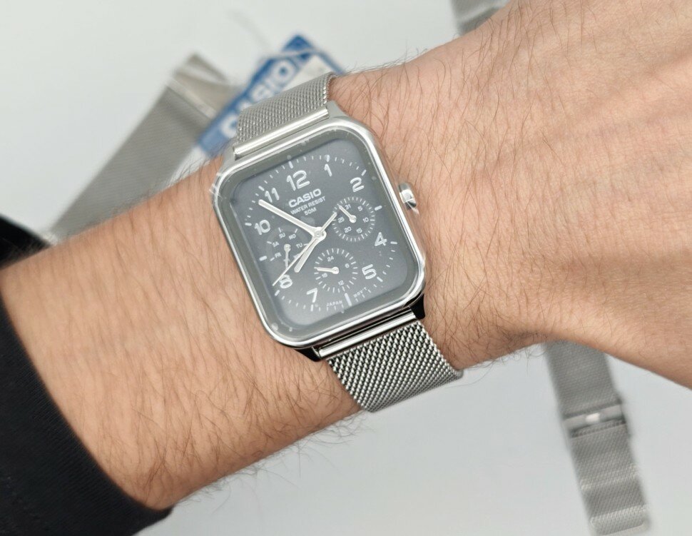 Наручные часы CASIO, серебристый — фото 1