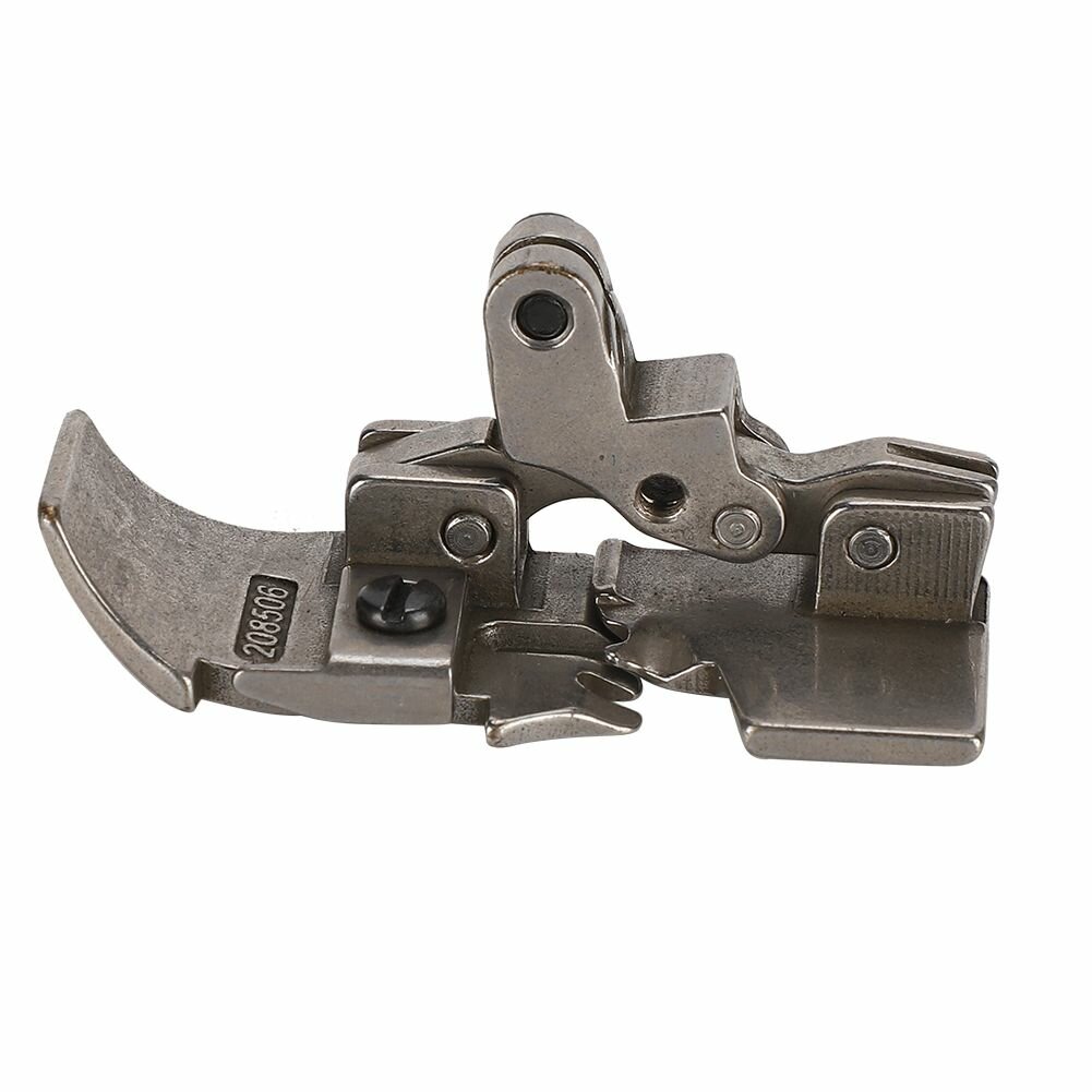 Стальной рюш для прижимной лапки, 5-ниточный обметочный станок, подходит для швейной машины 700, аксессуары для обрезного станка