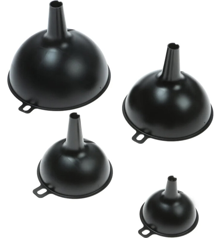 Набор воронок OKTAN 115, 95, 75, 55 мм, черный.