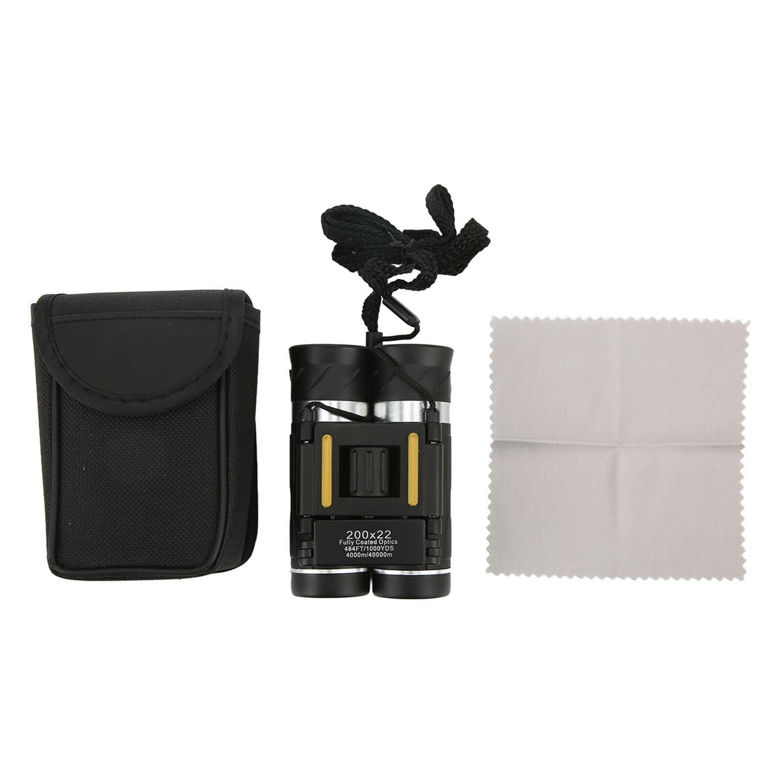 200x22 Компактный бинокулярный оптический стеклянный бинокулярный телескоп с высокой четкой