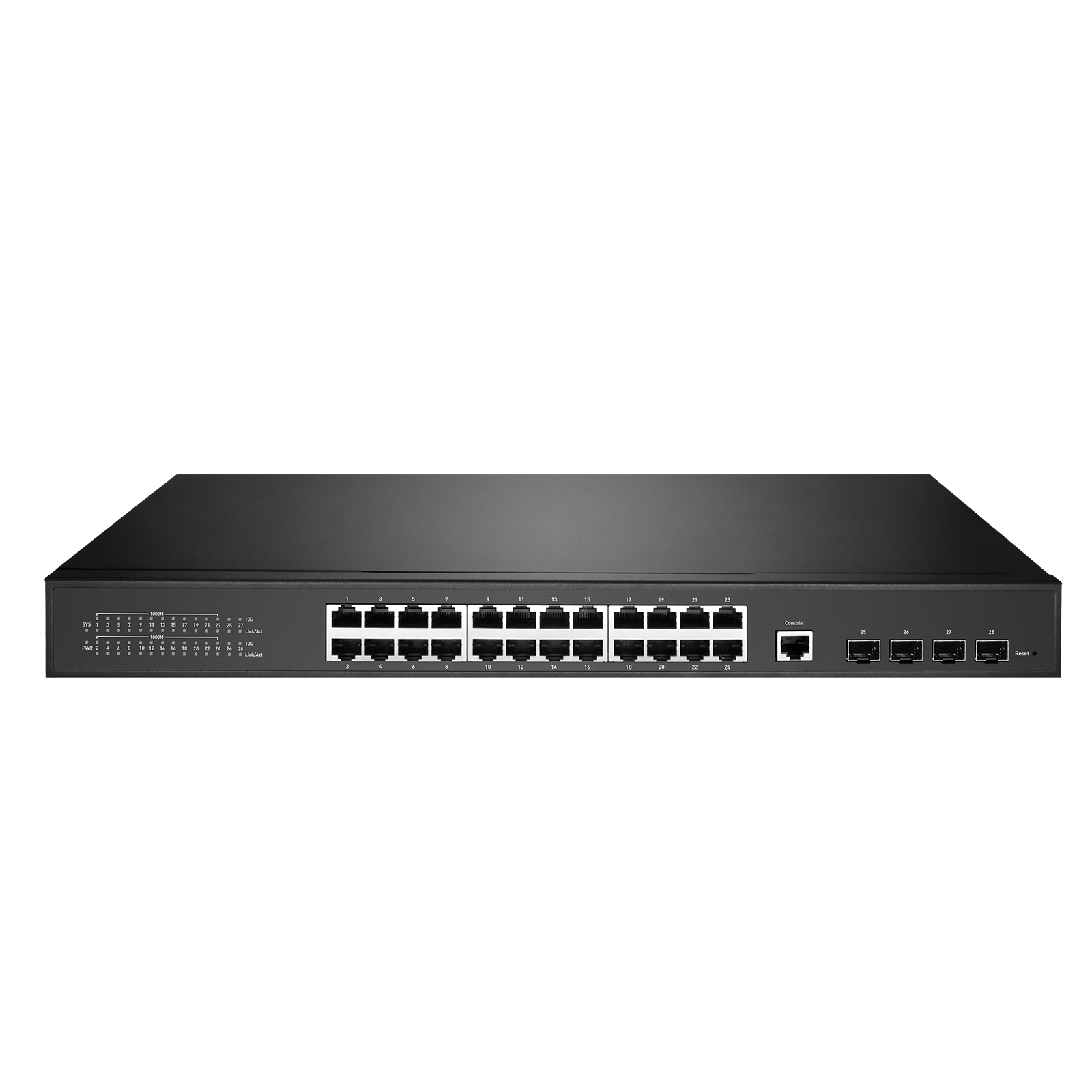 4 порта SFP+ 10 Гбит/с, 24 Гбит/с, L3, управляемый коммутатор (SR-ST3428F)