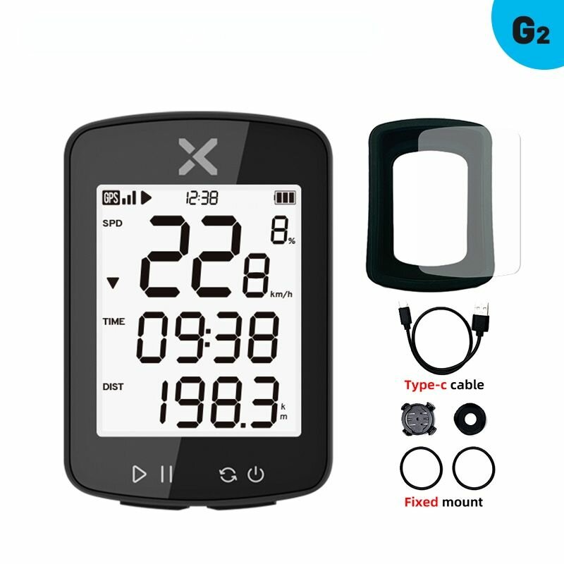 XOSS G2 Велокомпьютер Беспроводная GPS Водонепроницаемый