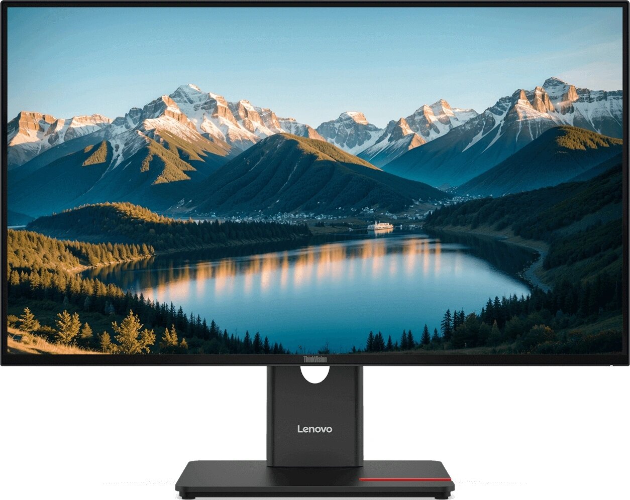 Монитор Lenovo 27" ThinkVision T27Q-40 черный IPS 4ms 16:9 HDMI полуматовая HAS Piv 1500:1 350cd 178гр/178гр 2560x1440 120Hz DP 2K USB 6.5кг