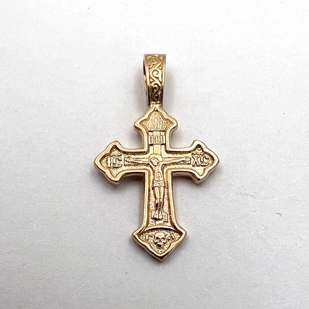 Крестик, серебро, 925 проба