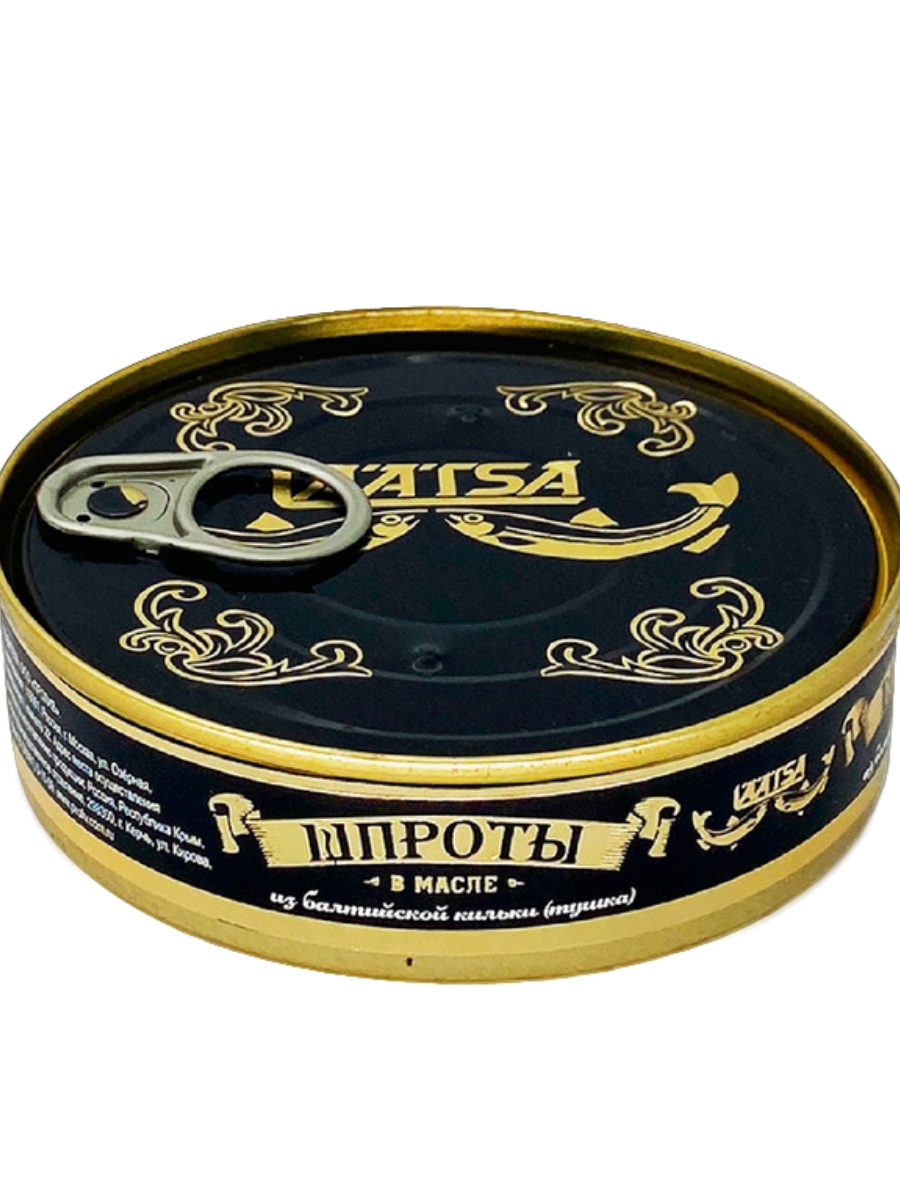 Шпроты в масле из балтийской кильки, LAATSA, 160г