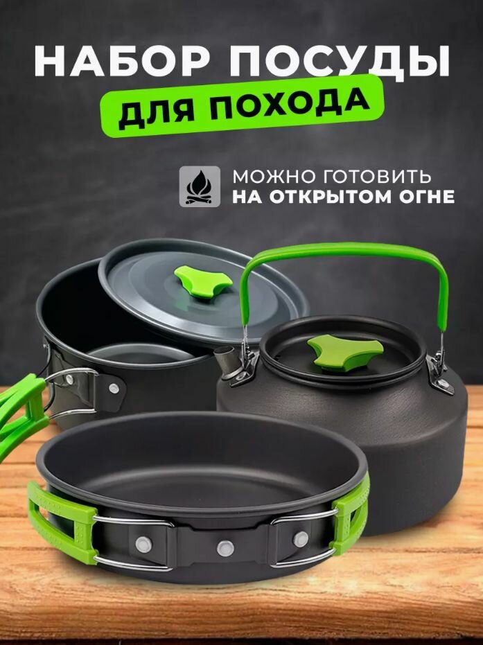 Военный ланч-бокс, используемый для приготовления экстренных продуктов на открытом воздухе