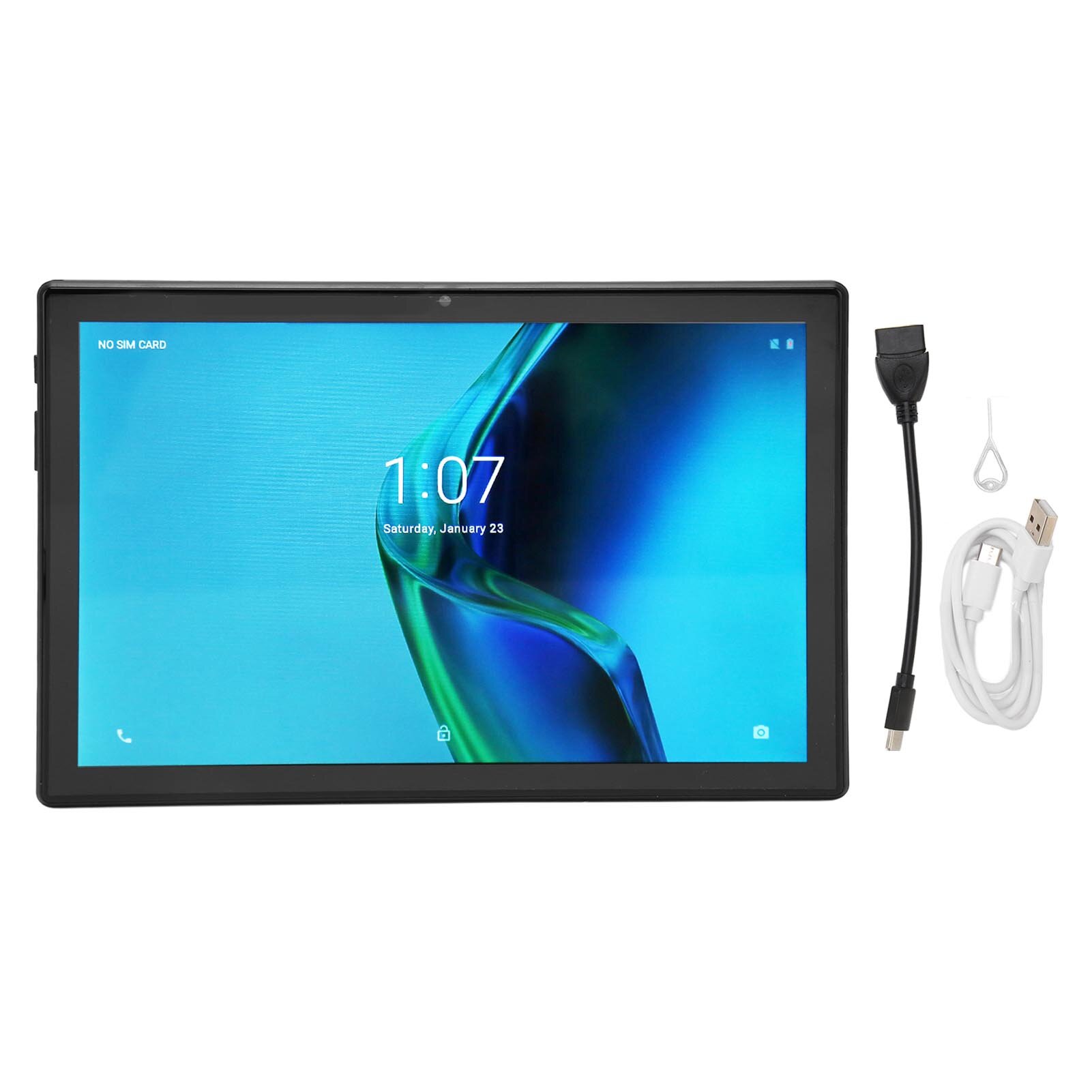 10,1дюймовый планшет: MTK6750, 8 ГБ ОЗУ, 128 ГБ ПЗУ, 5G WiFi, 2 SIM, 4G LTE, Android 11, черный