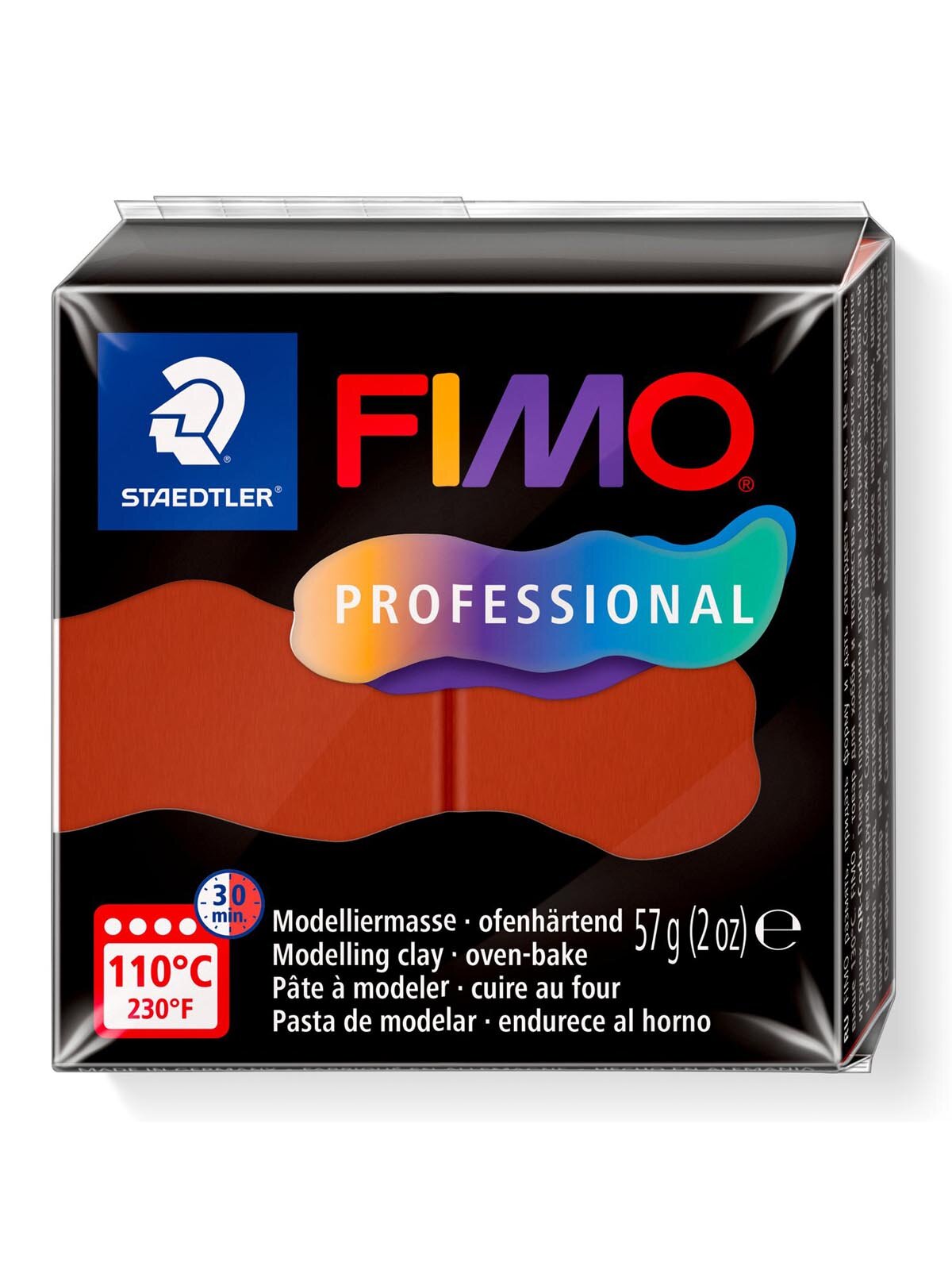 Полимерная глина Fimo Professional 8040-74 терракота (terracotta) 57 г, цена за 1 шт.