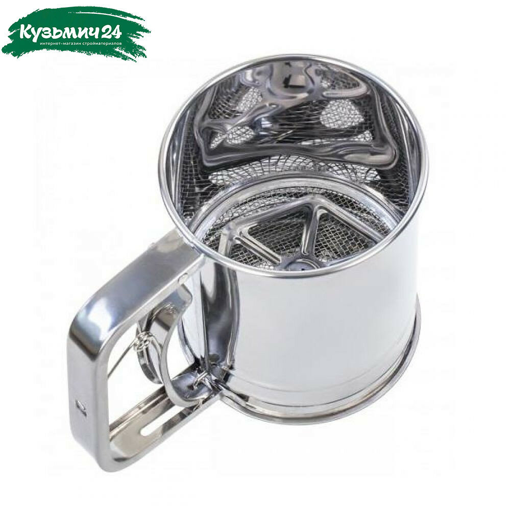 Кружка-сито для муки из нержавеющей стали