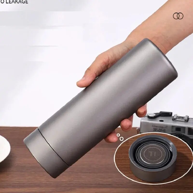 Титановый термос для кемпинга 450 мл